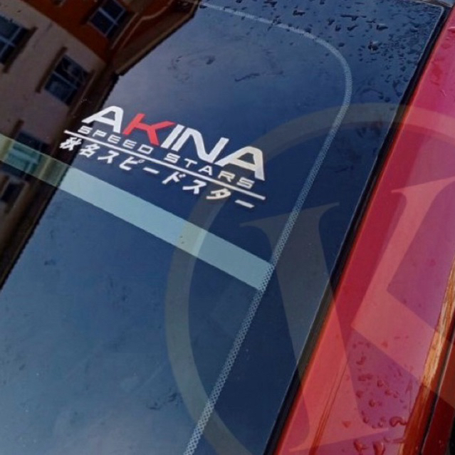 K730# AKINA SPEED STARS Vinyl Decal Stickers | Shopee Malaysia