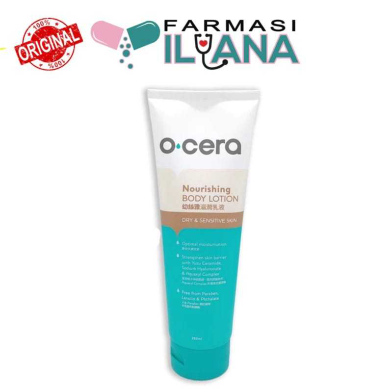 Ocera Nourishing Body Lotion 250ml For Dry & Sensitive Skin [EXP: 08/ ...