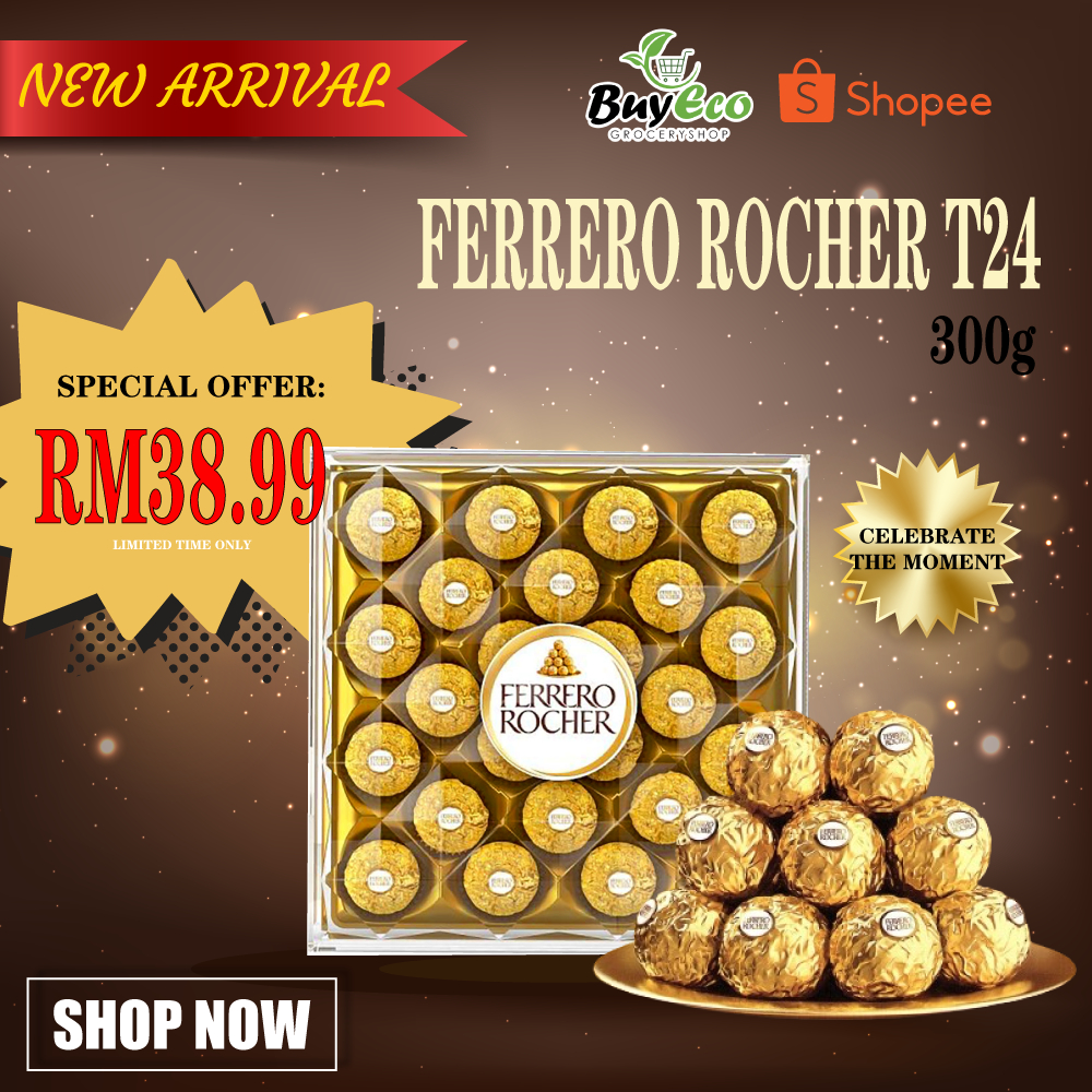 Ferrero Rocher - T24 (300g) | Shopee Malaysia