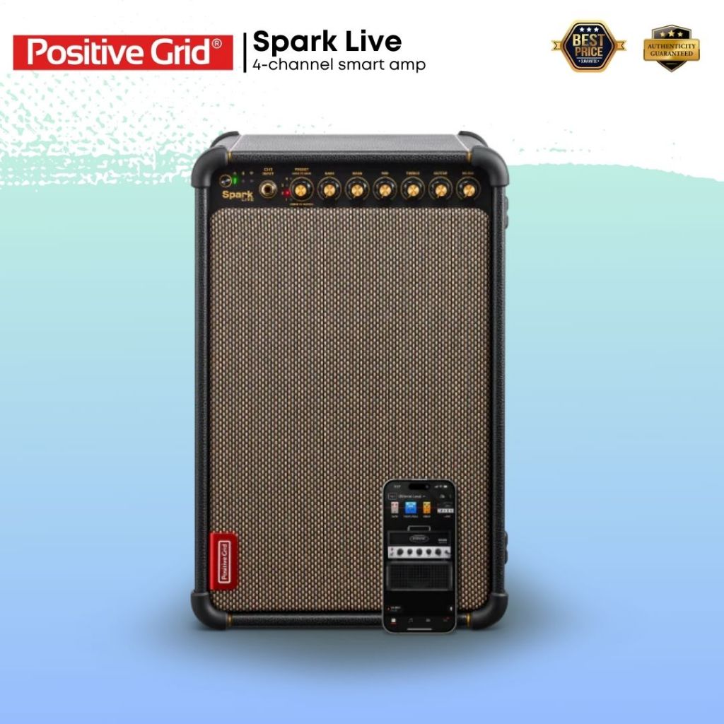 Positive Grid Spark LIVE 4-Channel Smart Amplifier ( 150 watts / 150w ...