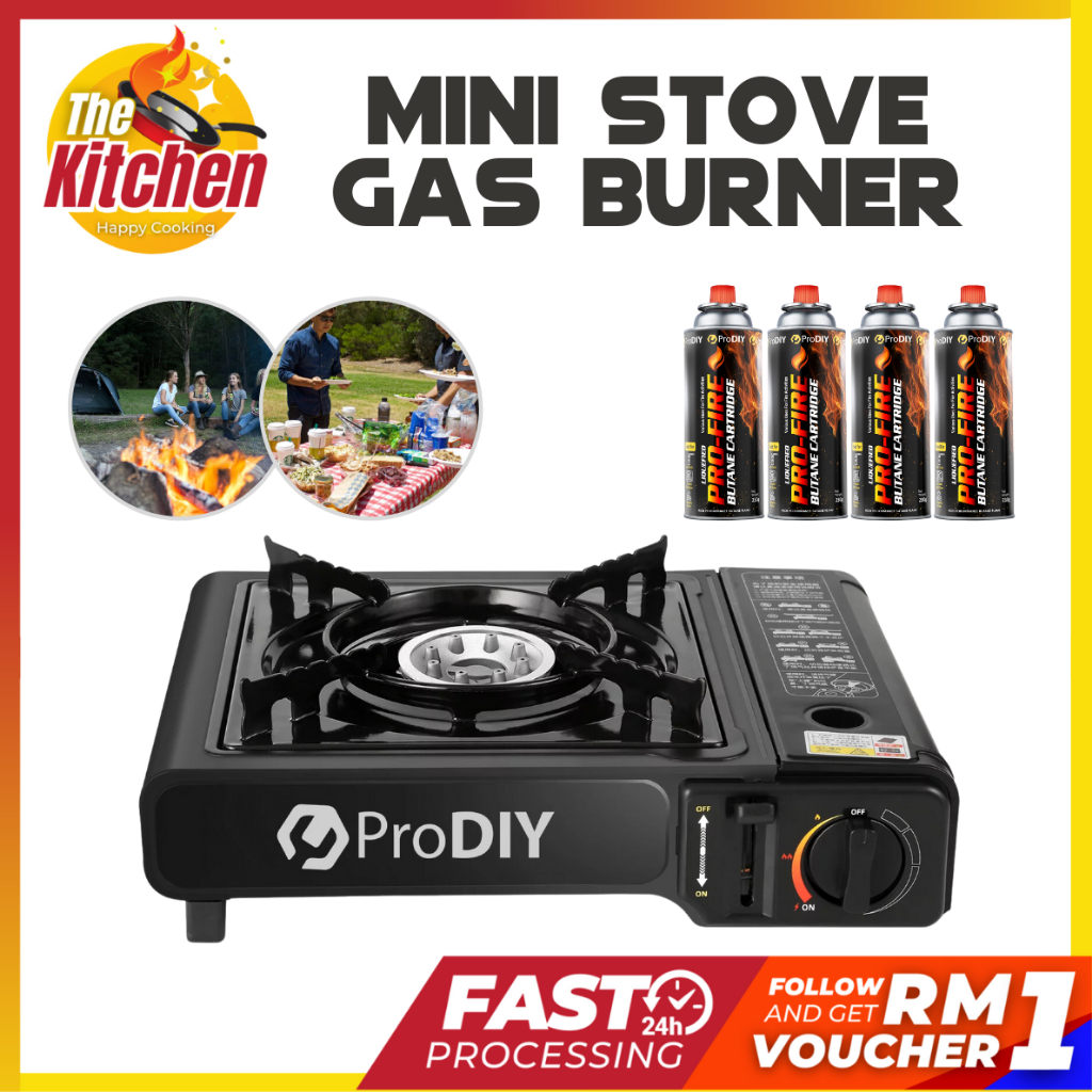Mini Stove Gas Burner Portable For Outdoor Camping Picnic 户外煤气炉 Gas ...