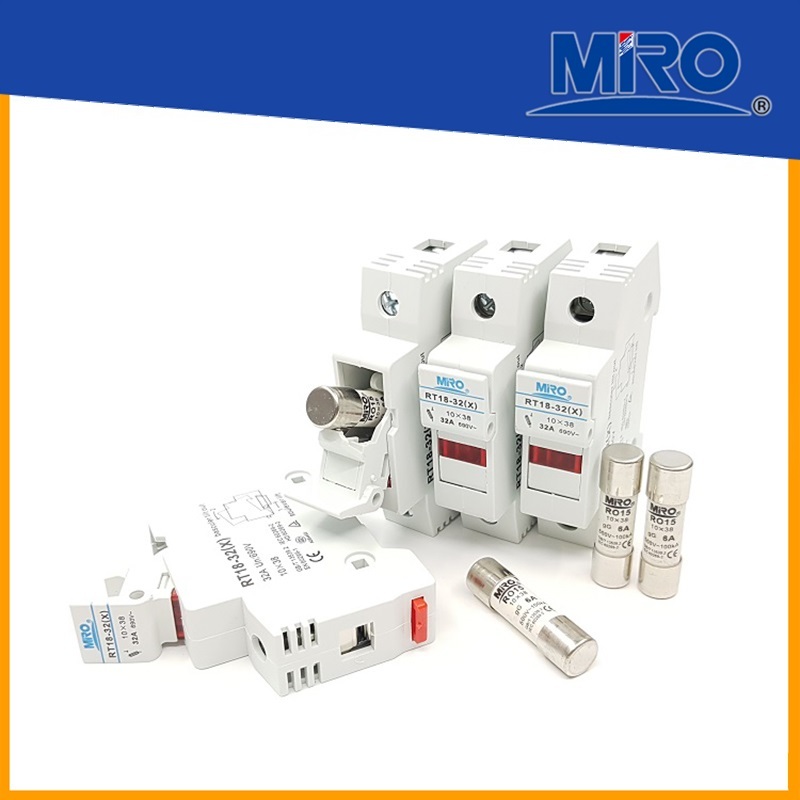 MIRO RT18-32X Fuse Carrier With Indicator 1POLE (without Duse link ...