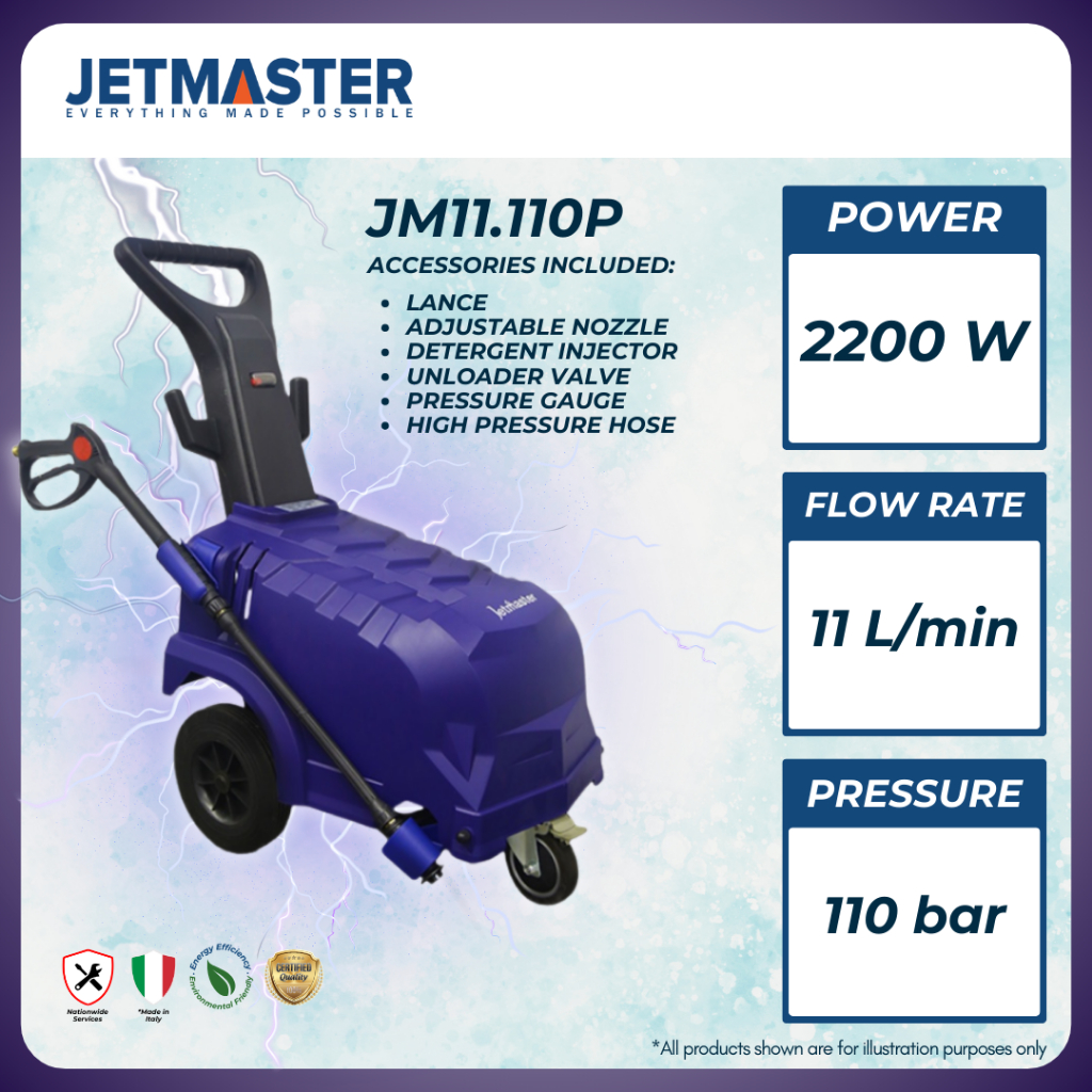 Jetmaster JM11.110P High Pressure Cleaner Water Jet Sprayer | Shopee Malaysia