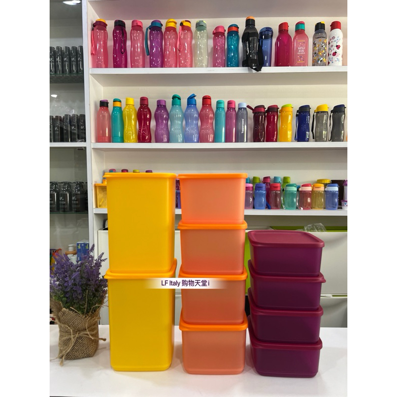 Tupperware So Fresh Square Essential set 650ml, 1L, 2.2L | Shopee Malaysia