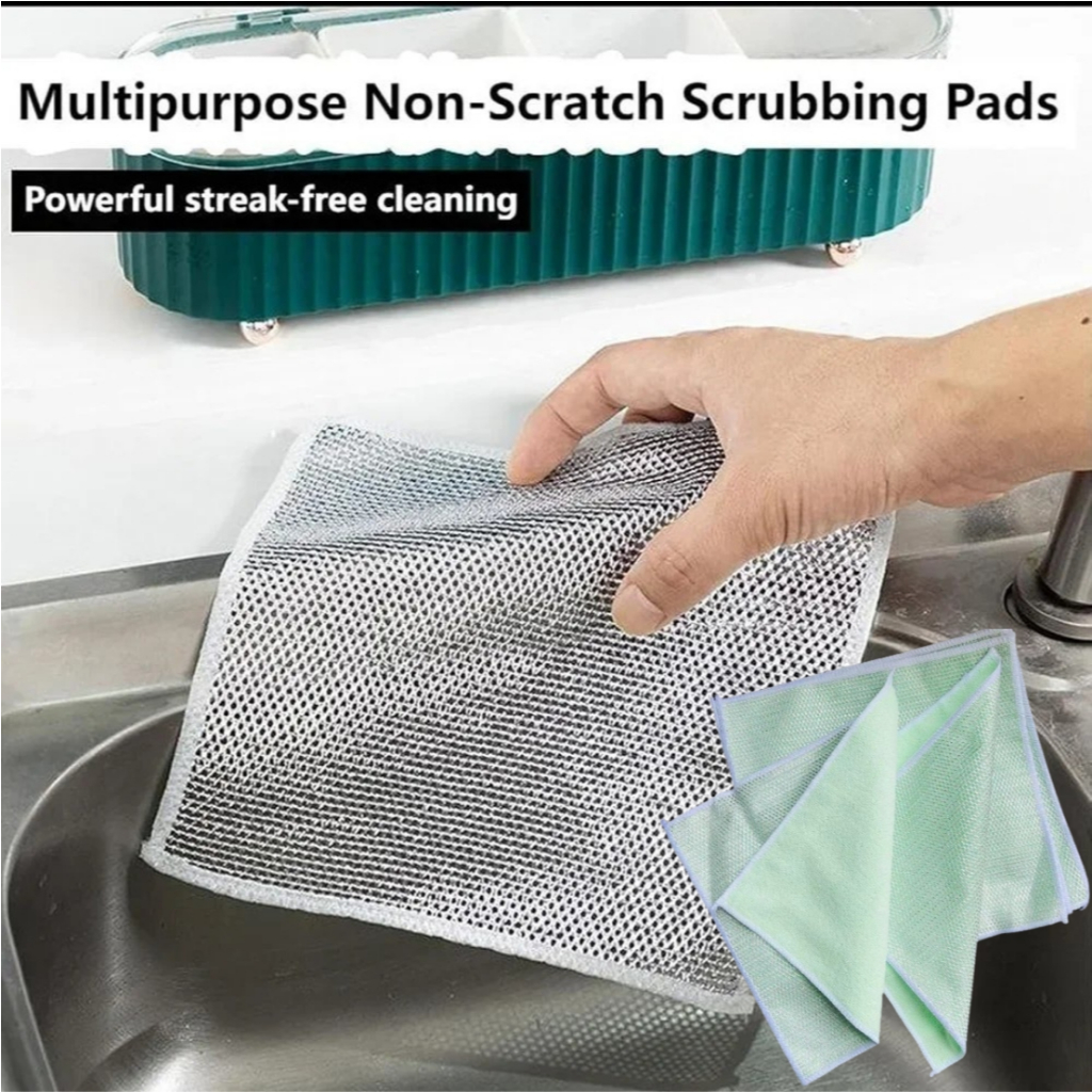 Multifunctional Non-Scratch Wire Dishcloth Wire Dishcloth Multipurpose ...