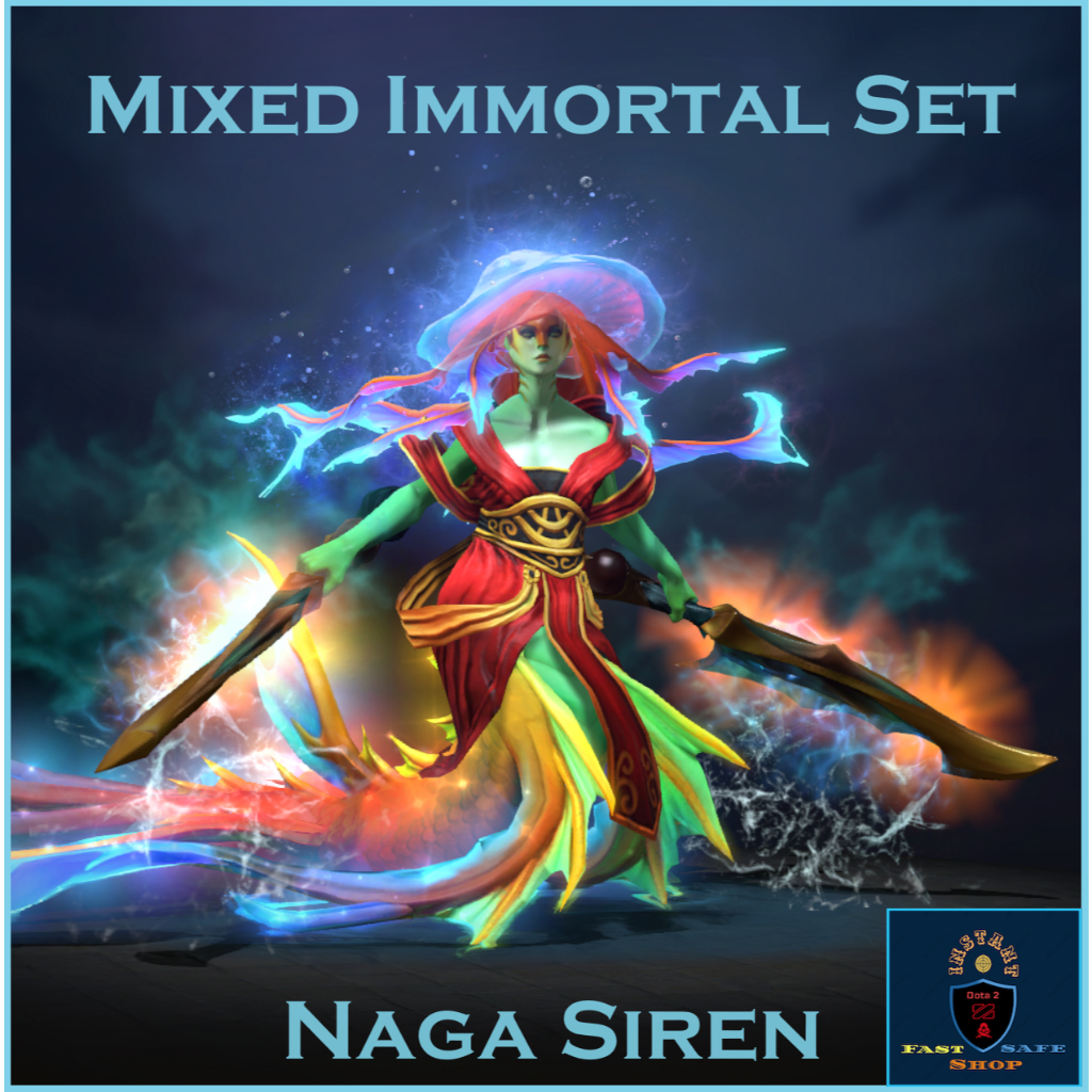 Dota 2 Naga Siren Mixed Immortal Set | Shopee Malaysia