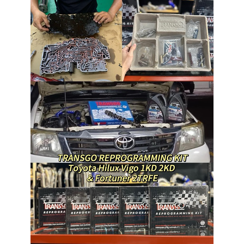 Transgo Reprogramming Kit For Toyota Hilux Vigo/Fortuner 1KD 2KD ...