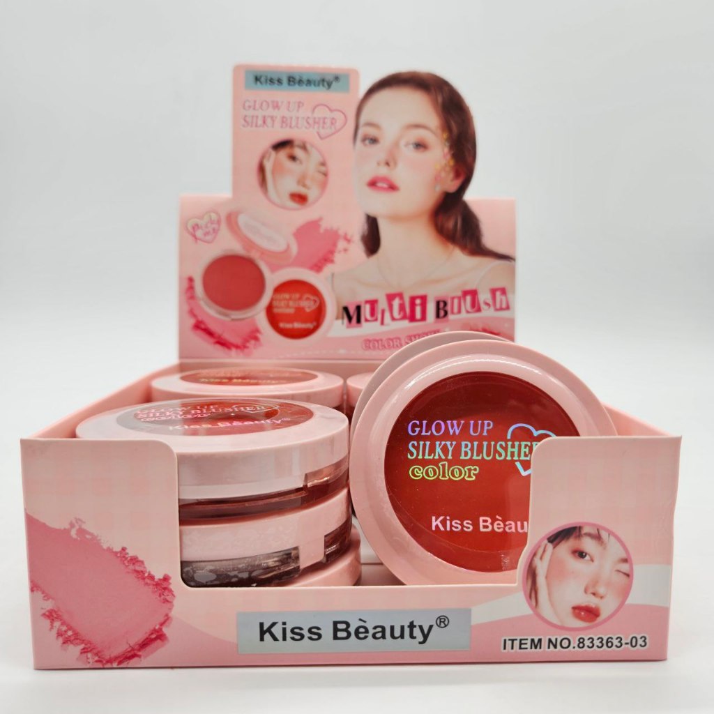 KISS BEAUTY GLOW UP SILKY BLUSHER 12G | Shopee Malaysia