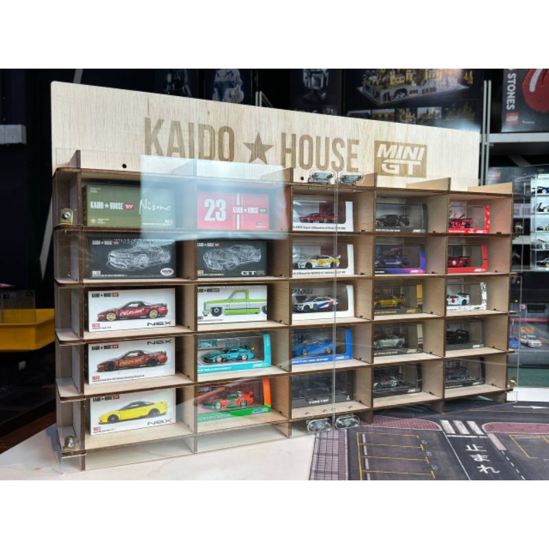 25 SLOT KAIDO HOUSE/INNO64 BOX AND LOOSE DISPLAY BOX DIY (SCALE 1/64 ...
