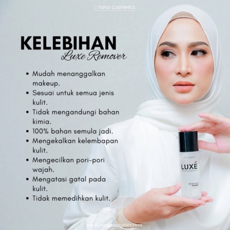 LUXE MAKE UP REMOVER YANZI COSMETIC HQ - READY STOCK ORIGINAL | Shopee Malaysia