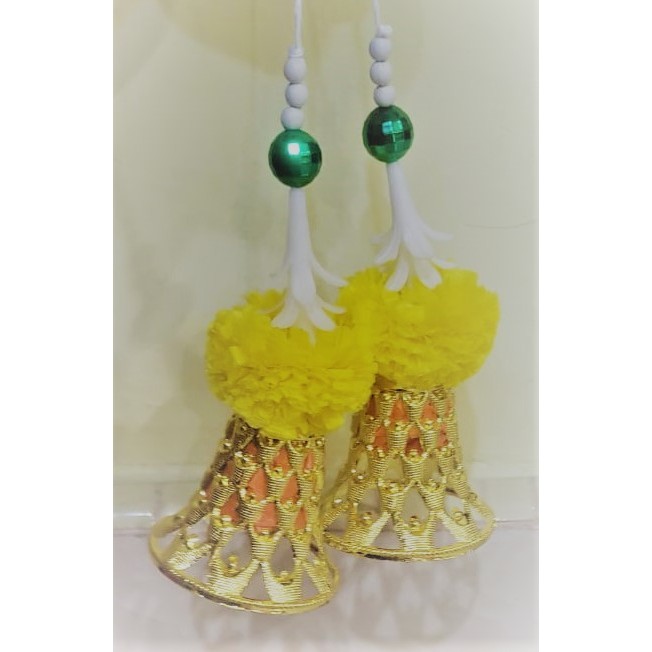 MARIGOLD KUNJAM WITH BELL/WEDDING DECO ITEMS | Shopee Malaysia