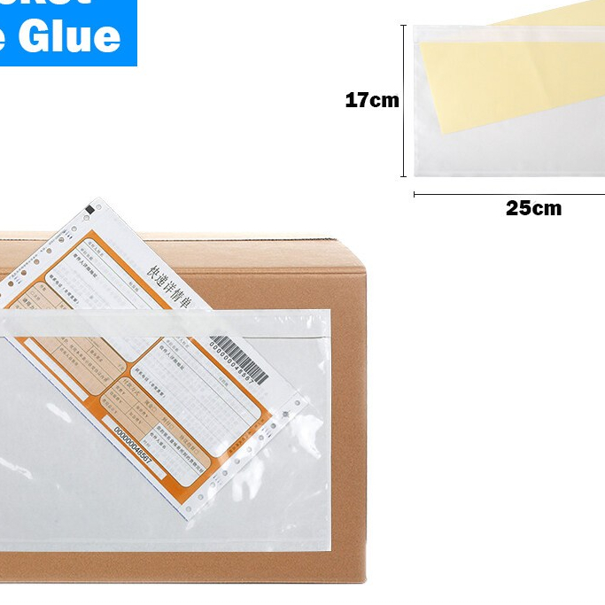 Consignment Note Pocket100pcs Courier Pocket Flyer Pocket Address ...