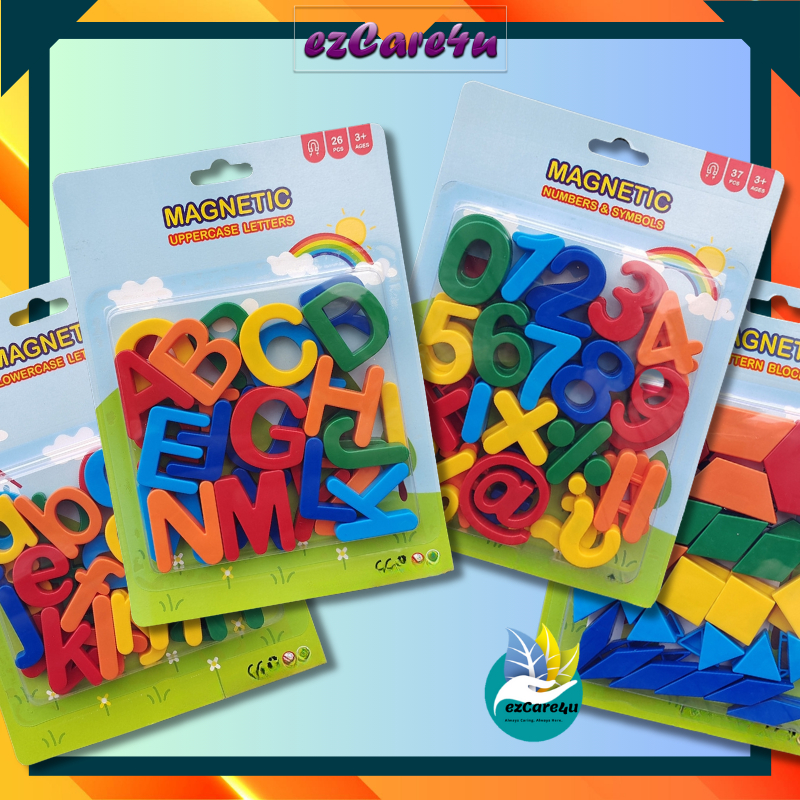 Magnetic Letters Numbers Alphabet Fridge Magnets Uppercase Lowercase ...