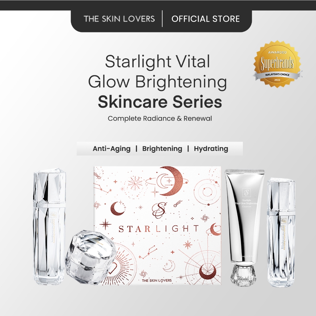 (BUY1FREE1) The Skin Lovers Starlight Vital Glow Brightening 4-Step ...