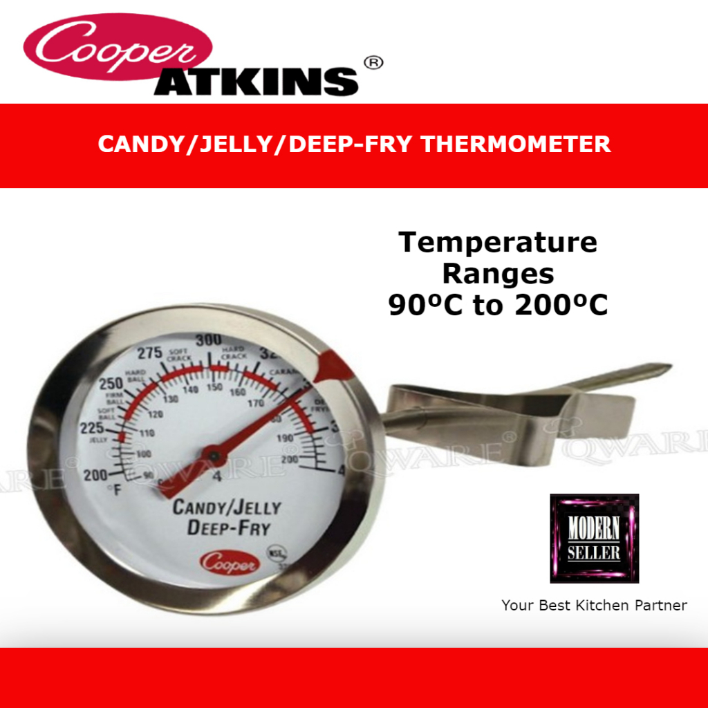 COOPER ATKINS 322-01-01 CANDY/JELLY/DEEP FRY THERMOMETER / BEL0016 ...