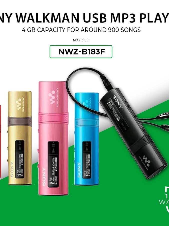 Sony NWZ-B183F MP3 / S Series Walkman (4GB) - Excellent Condition - 2nd ...