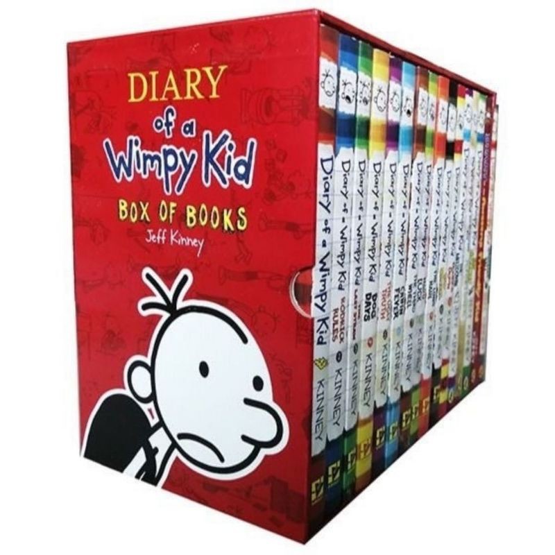 Diary of A Wimpy Kids: Full Set 16 Books Collection. [Ready Stock ...
