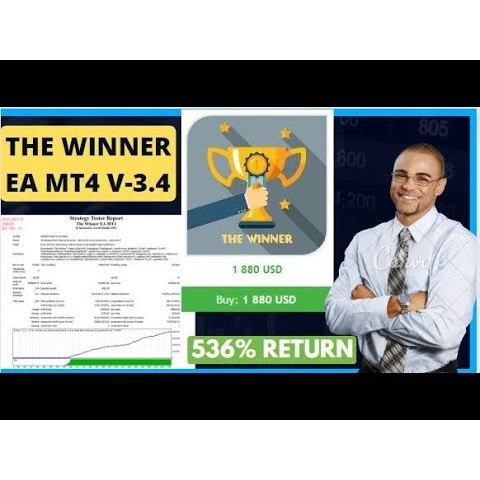 The Winner EA V3.4 Robot + Profit 100-300% + GOLD Special Preset M1 ...