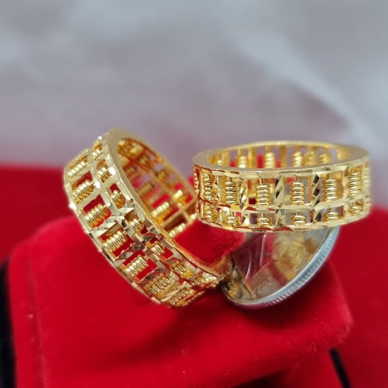 💋 COP 916 / 999 PERSIS ORI 💋 EMAS BANGKOK CINCIN ( RING ) 💋 | Shopee ...