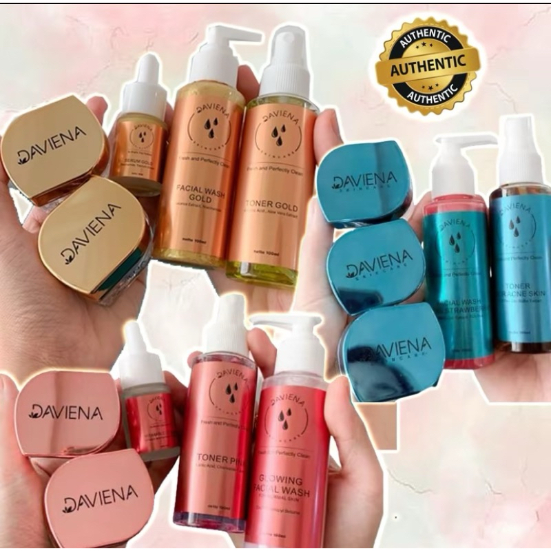 DAVIENA SKINCARE ORIGINAL ALL SET | Shopee Malaysia