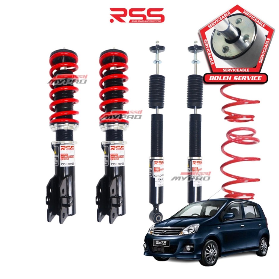 RSS Road Stabilization System Adjustable Absorber Suspension for ...