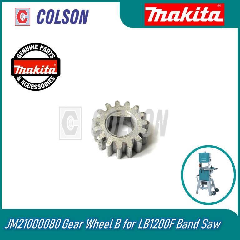 COLSON MAKITA Gear Wheel B for LB1200F Band Saw JM21000080 マキタ | Shopee ...