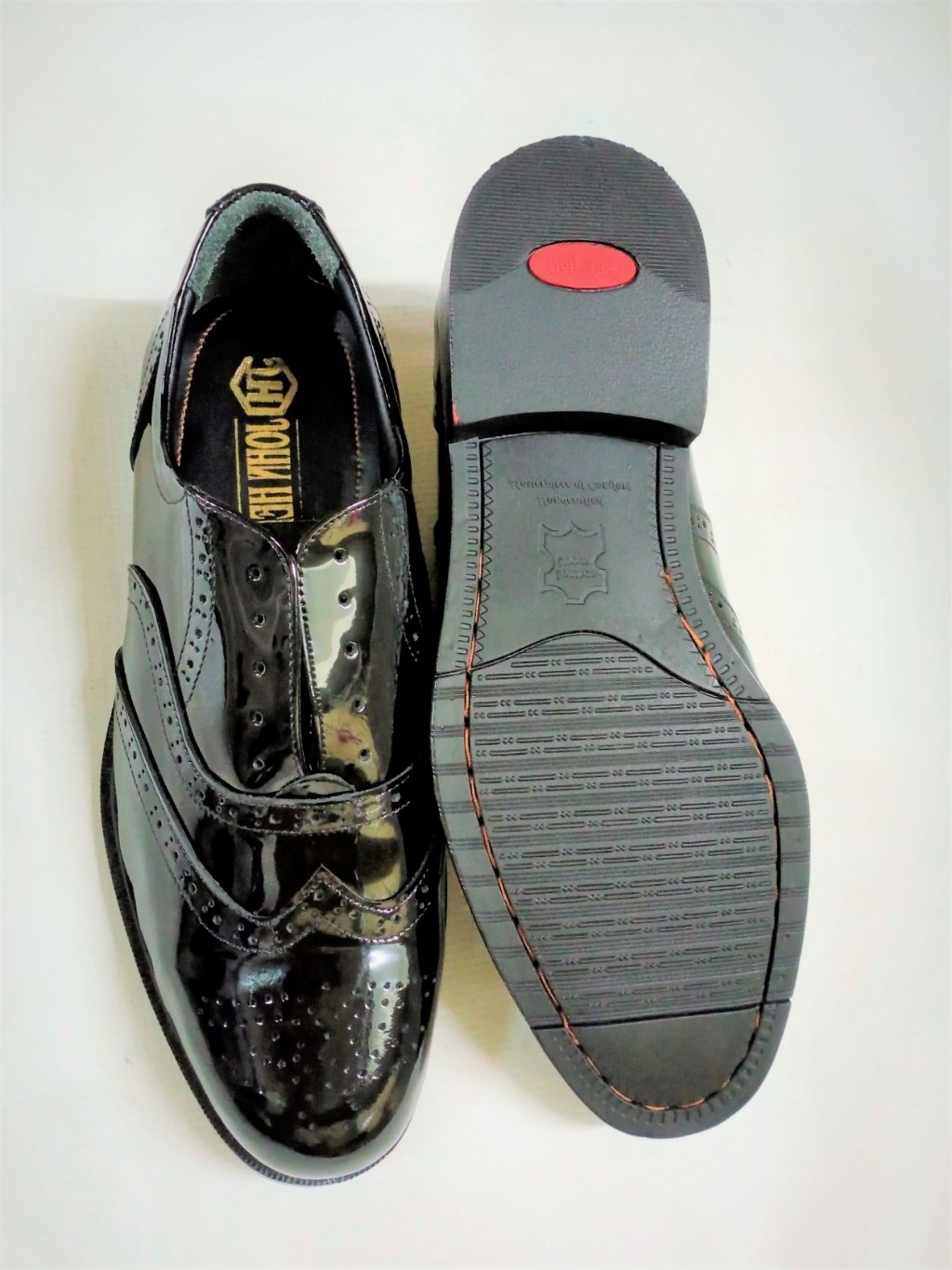 KASUT NO 3 PEGAWAI ATM DARAT (KULIT EVERSHINE)ORI GENUINE LEATHER JOHN ...