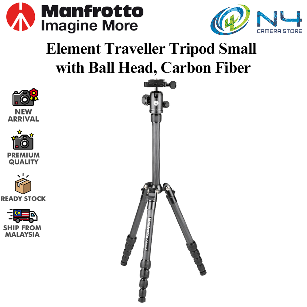 MANFROTTO ELEMENT TRAVELLER CARBON SMALL (MKELES5CF-BH) | Shopee Malaysia