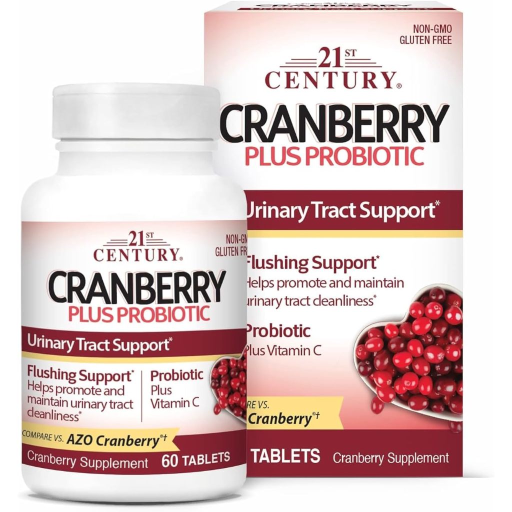 21st Century Cranberry Plus Probiotic 60 Tablets | Shopee Malaysia