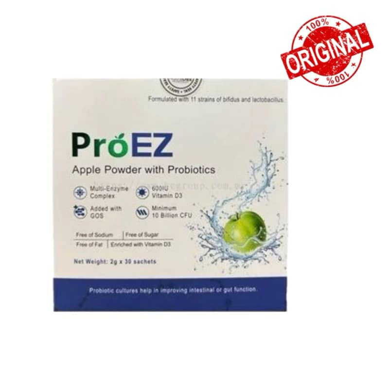 ProEZ Probiotic Apple Powder 2g x 30 sachets [EXP: 09/2025] | Shopee Malaysia