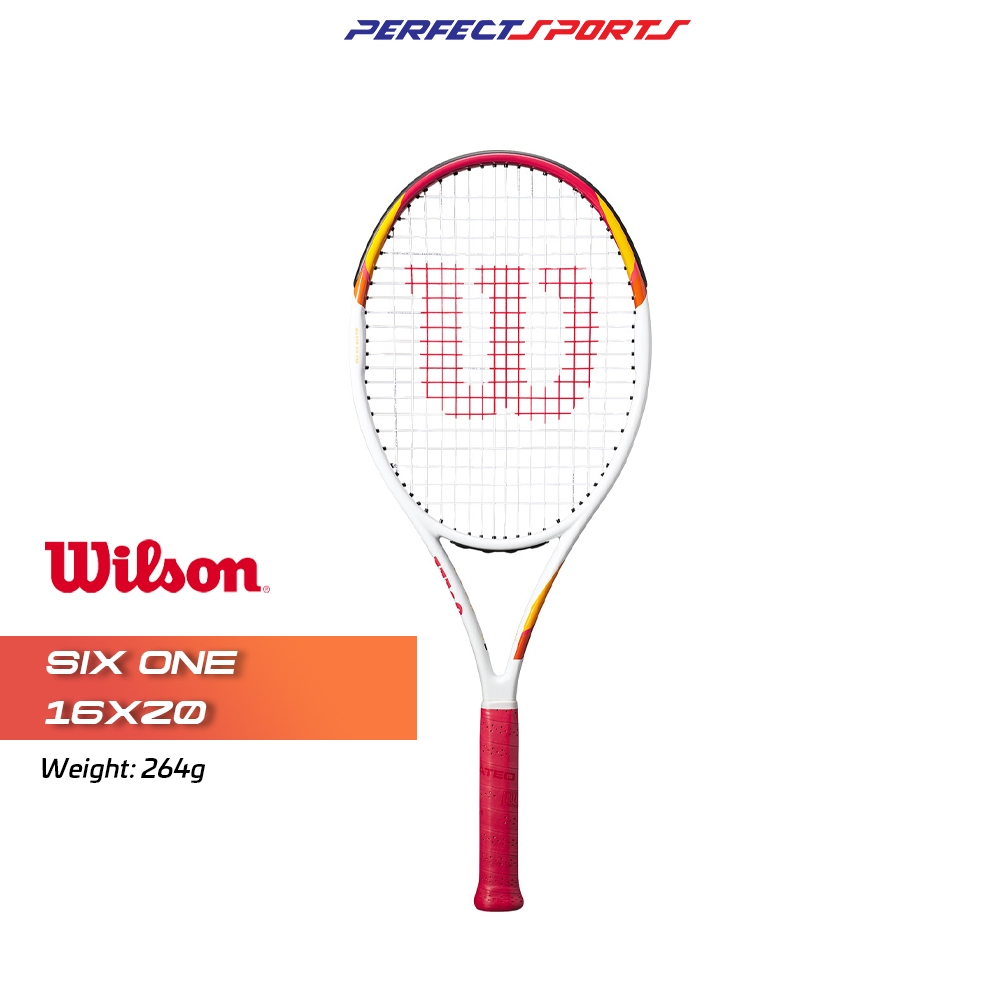 WILSON SIX ONE 16X20 (264G) TENNIS RACKET | Shopee Malaysia