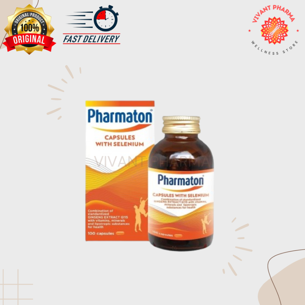 Pharmaton Capsules With Selenium 30's | Shopee Malaysia