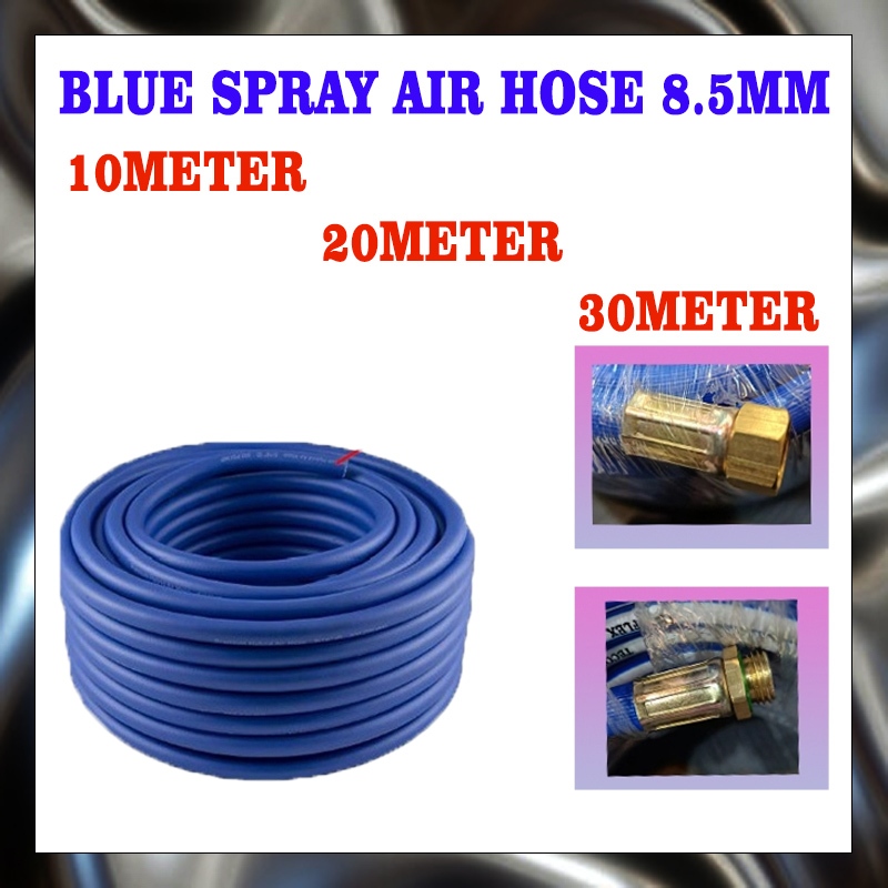 TECOFLEX Blue Air Hose 8.5mm x 14mm - 10m/20m/30m for Air Compressor ...