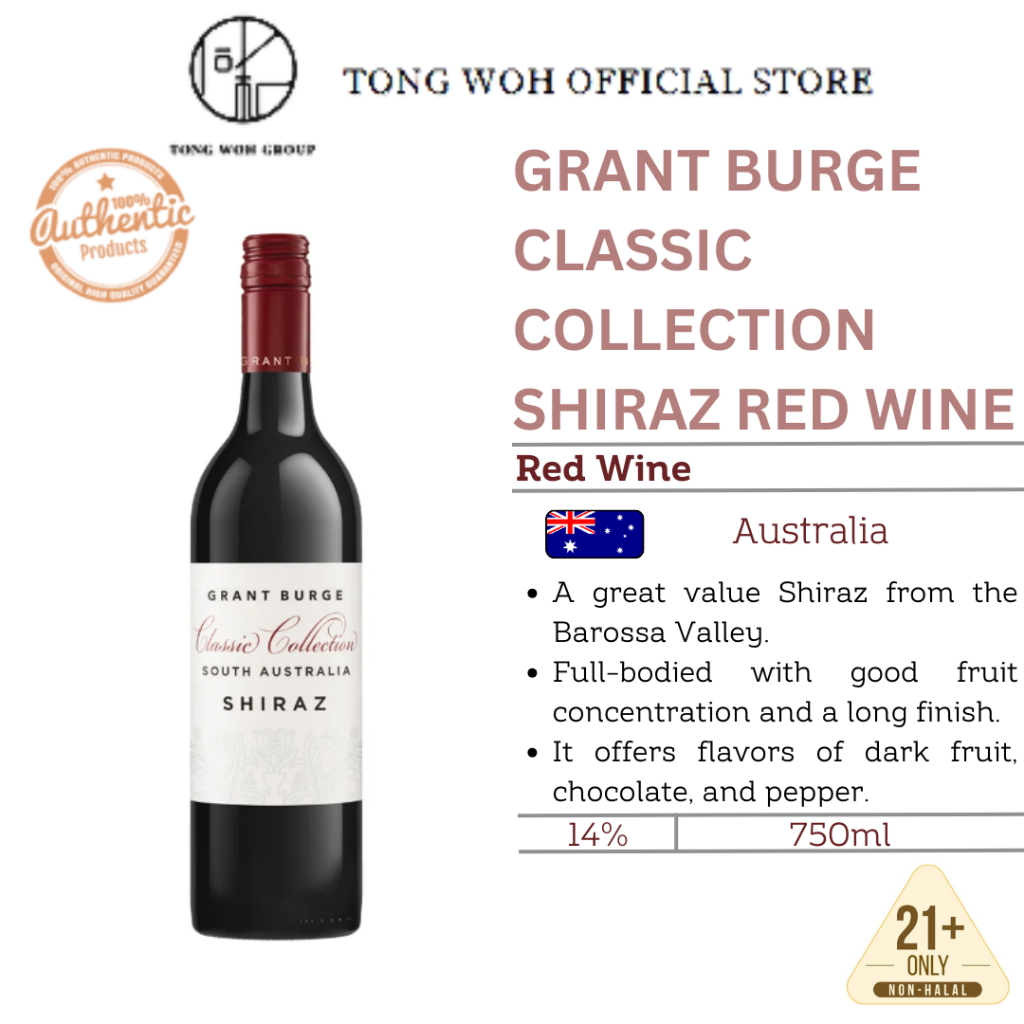 Grant Burge Classic Collection Shiraz Red Wine 750ML | Shopee Malaysia