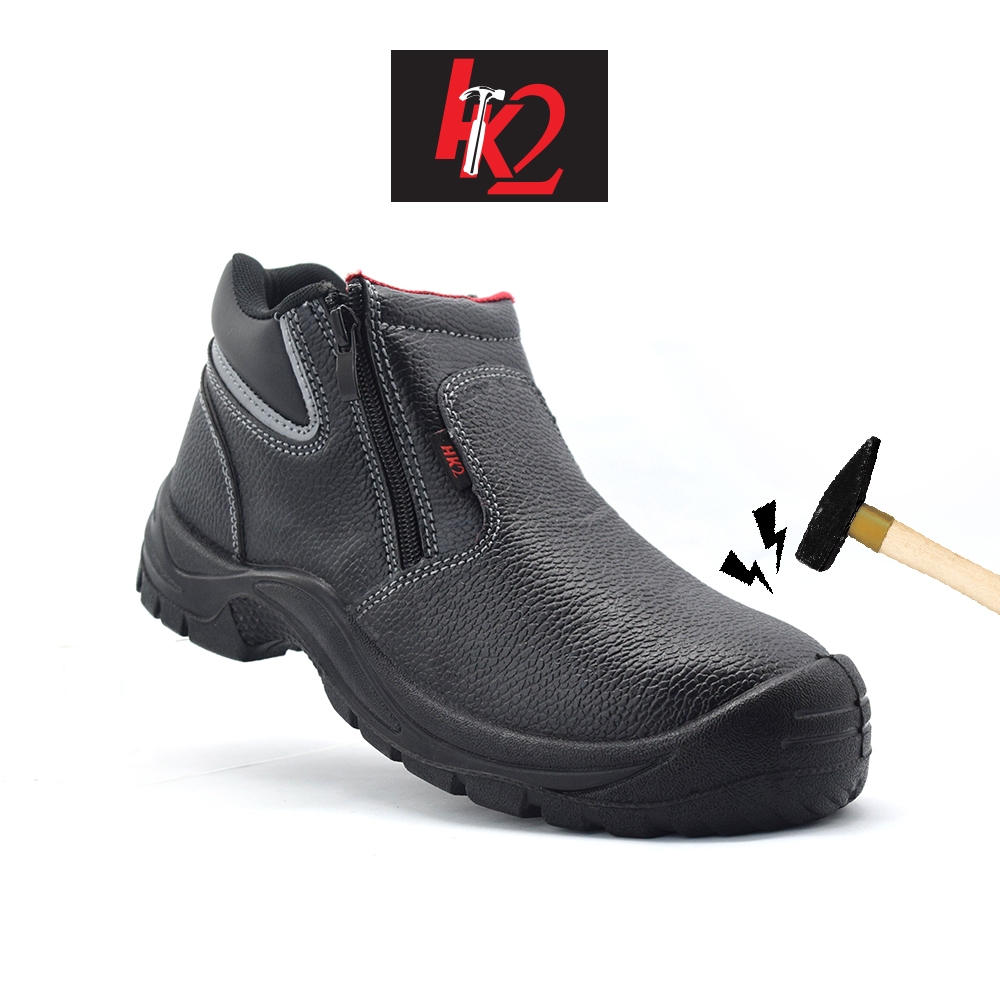 HK2 by Hammer King's 15002 Dual Zipper with Steel Toe Cap PU mix ...