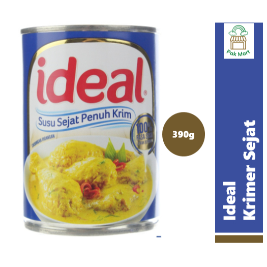 (Halal) Ideal Susu Sejat (390g) | Shopee Malaysia