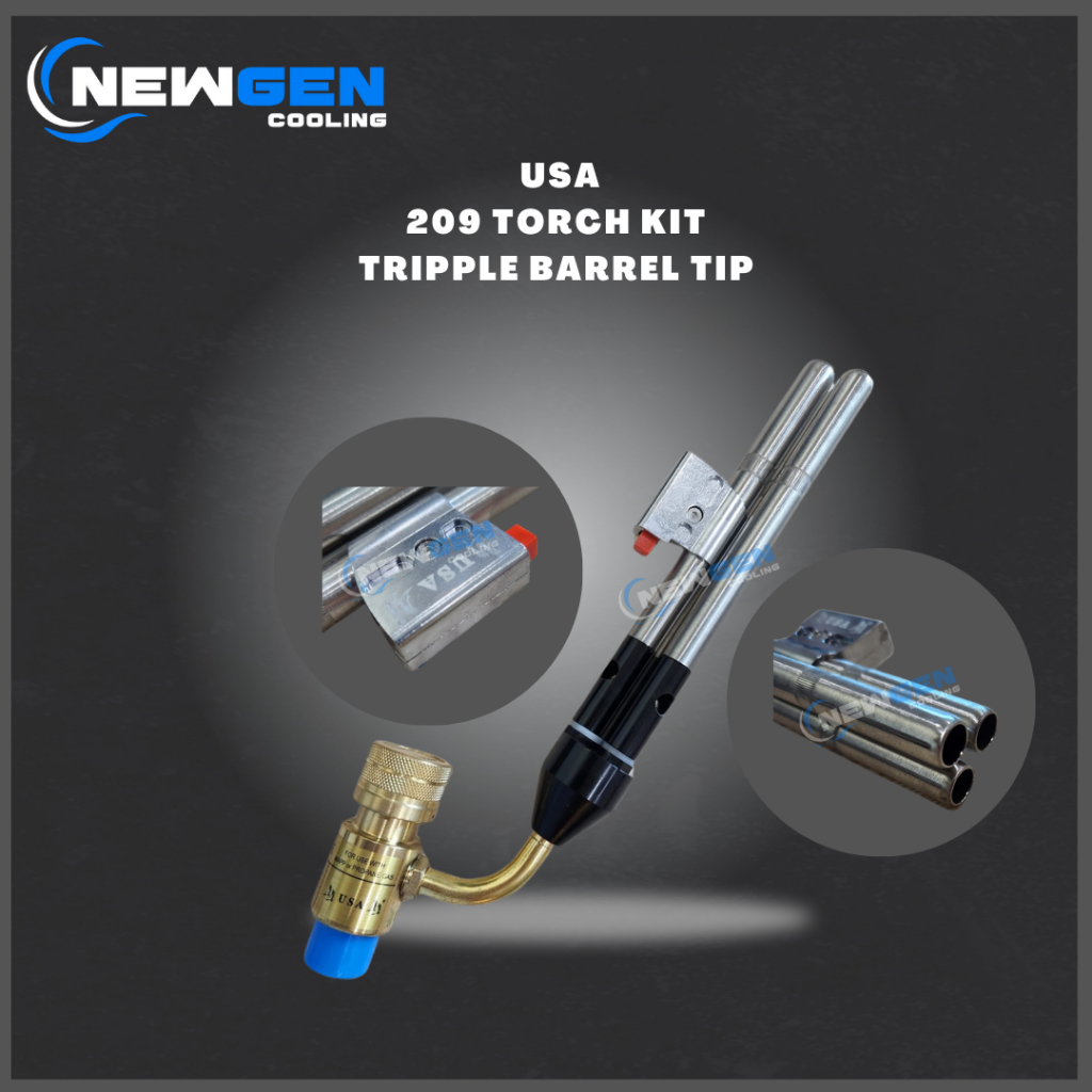 USA ® 209 TTS TORCH KIT TRIPPLE BARREL TIP | Shopee Malaysia