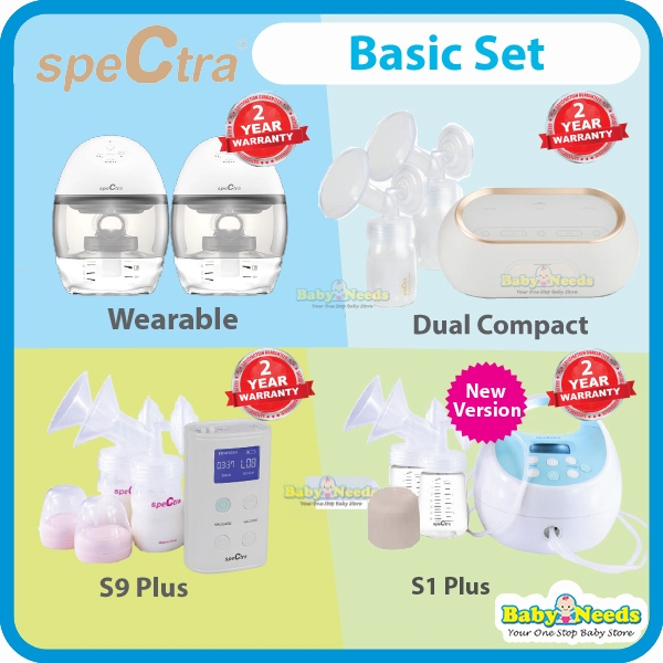 Spectra Wearable/S1/S9 Plus/Dual Compact Double Breast Pump | Shopee Malaysia