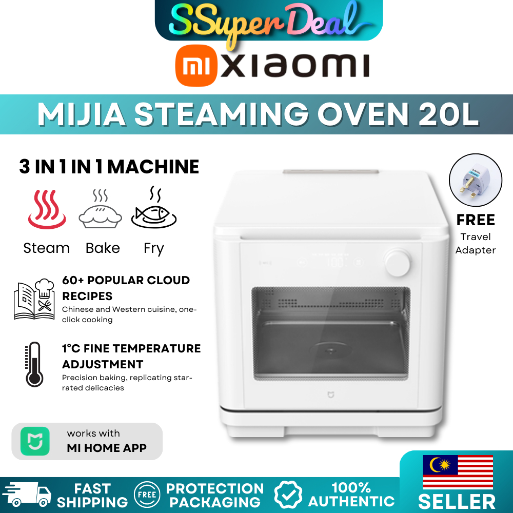 Xiaomi Mijia Steaming Oven 20L 2100W Multifunctional Steaming, Roasting ...