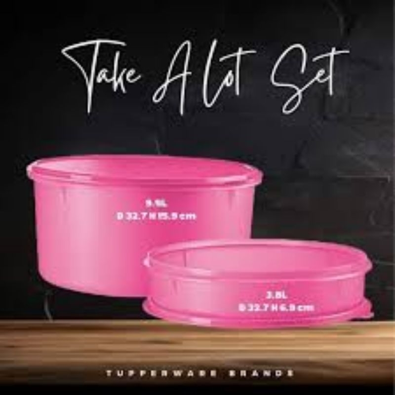 Tupperware Take a Lot Set 3.7L or 9.4L (1 Pc) | Shopee Malaysia