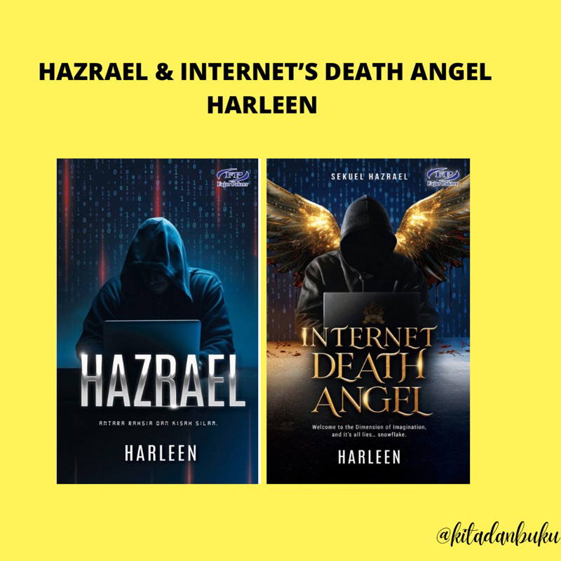 KOMBO HAZRAEL INTERNET DEATH ANGEL HARLEEN FAJAR PAKEER NOVEL BARU ...
