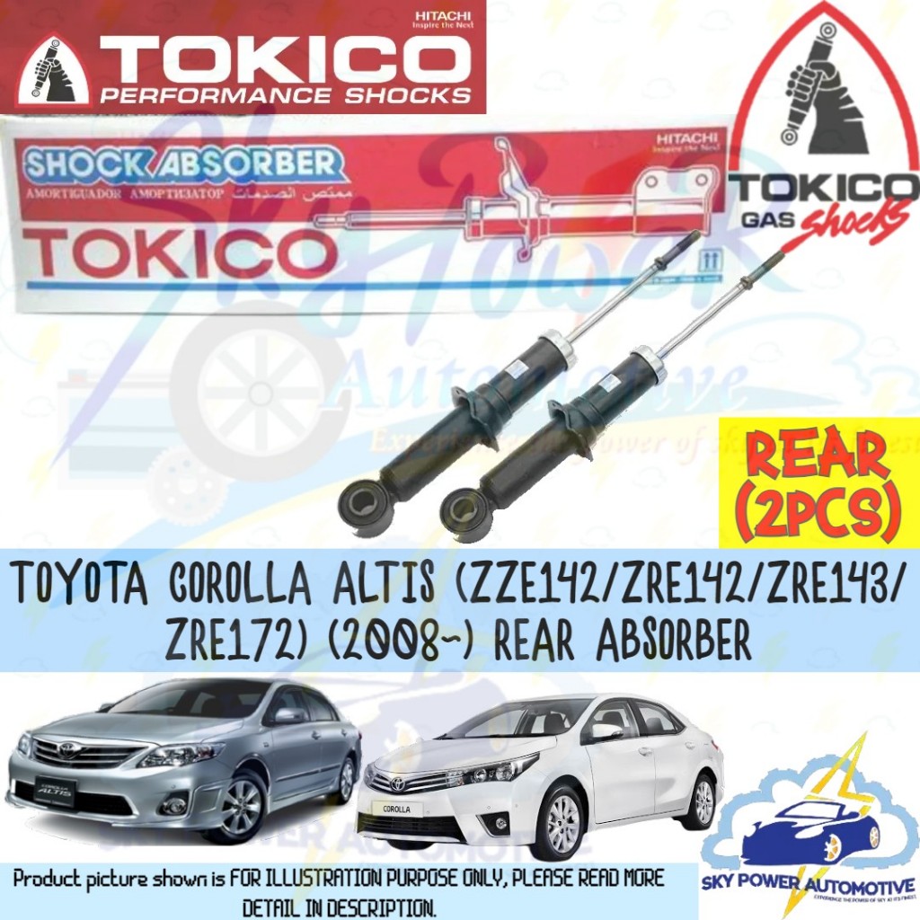 TOYOTA COROLLA ALTIS ZZE142 ZRE142 ZRE143 ZRE172 (2008~) TOKICO TKC ...
