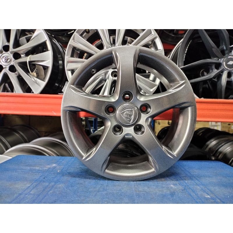 USED SPORT RIM 15 INCH ORIGINAL PROTON EXORA RM560 4PC 1 SET HARGA ...