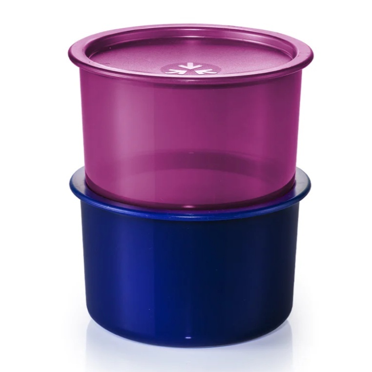 One Touch Topper 950ml 2 Pieces SET #tupperware #onetouch #OT #bowl ...