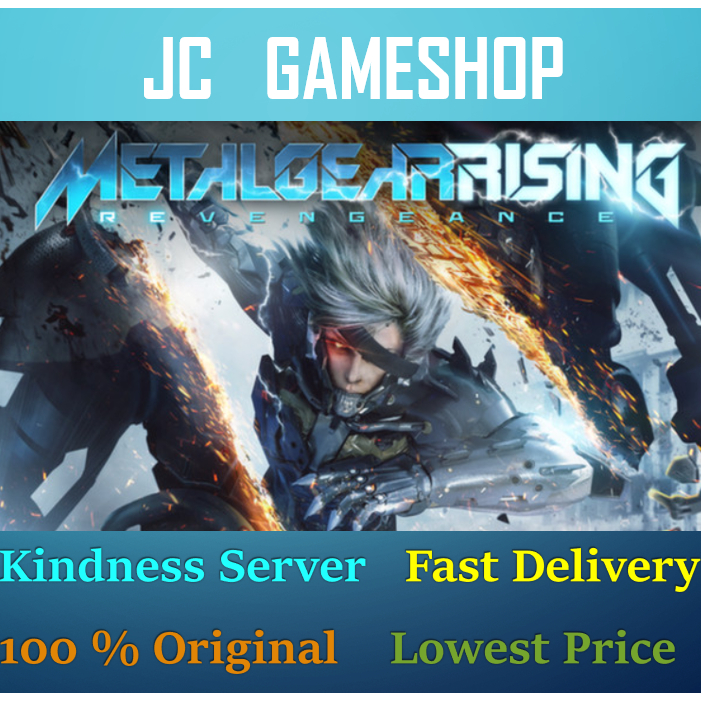 METAL GEAR RISING: REVENGEANCE (PC Steam Original Game) | Shopee Malaysia