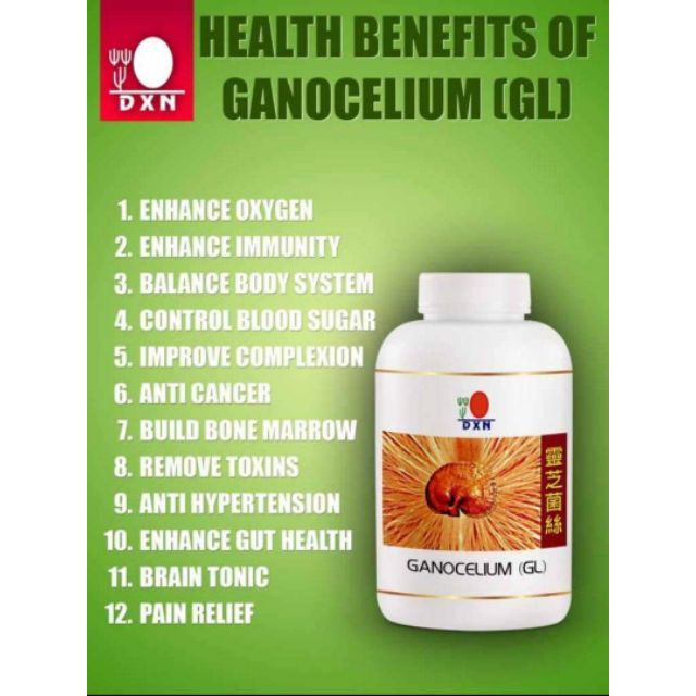 DxN Ganocelium (GL) 30 Capsule, 90 Capsule & 30g Powder | Shopee Malaysia