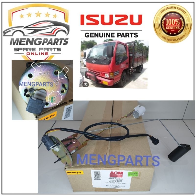 ORIGINAL ISUZU ACM HICOM 4.3 4HF1 4HG1 FUEL TANK GAUGE FUEL TANK FLOAT ...