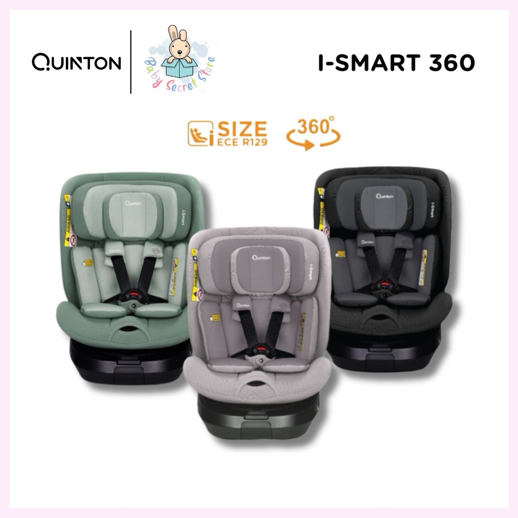 (FREE SHIPPING)Quinton I Smart R129 I-Size 360 Rotation Car Seat ...