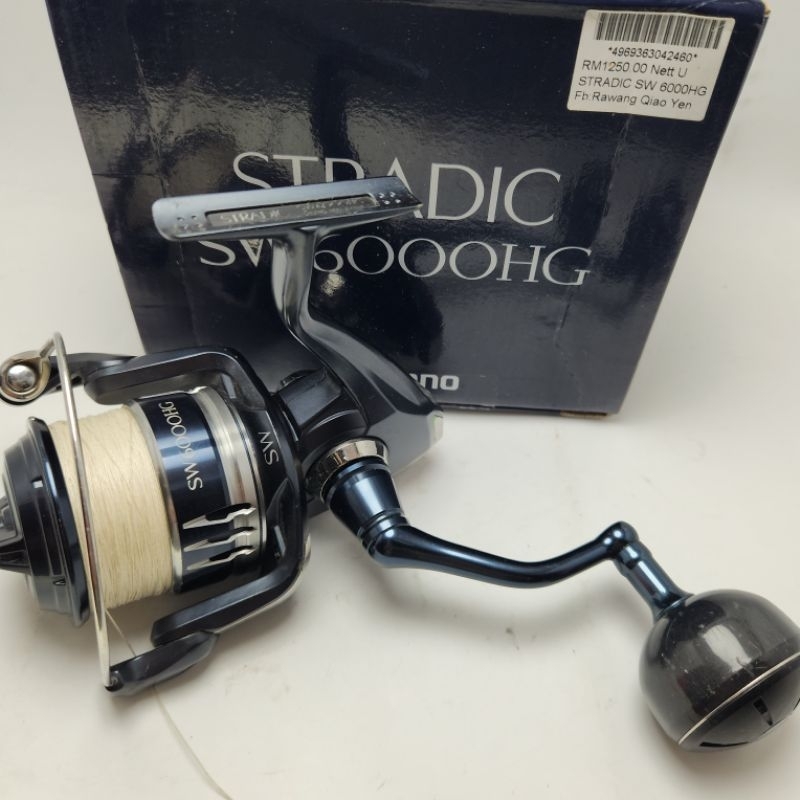 Shimano Stradic SW6000HG USED ( DALAMAN MANTAP) | Shopee Malaysia