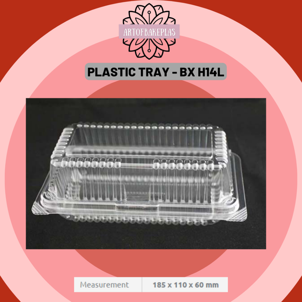 OPS H14L / GO 14L - BENXON Plastic Tray with Lock {50pcs} / Bakery ...